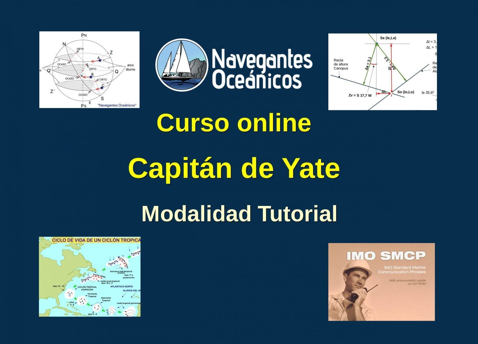 Curso online Capitán de Yate (Modalidad Tutorial) - Navegantes Oceánicos