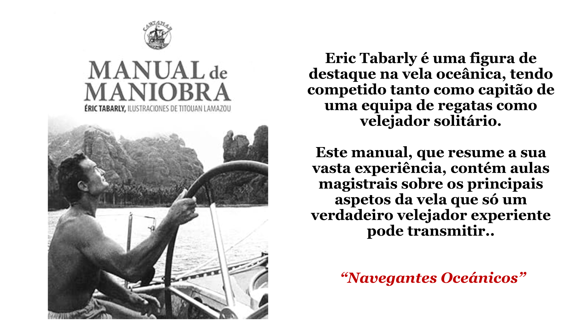Manual de maniobra, de Eric Tabarly - Navegantes Oceánicos